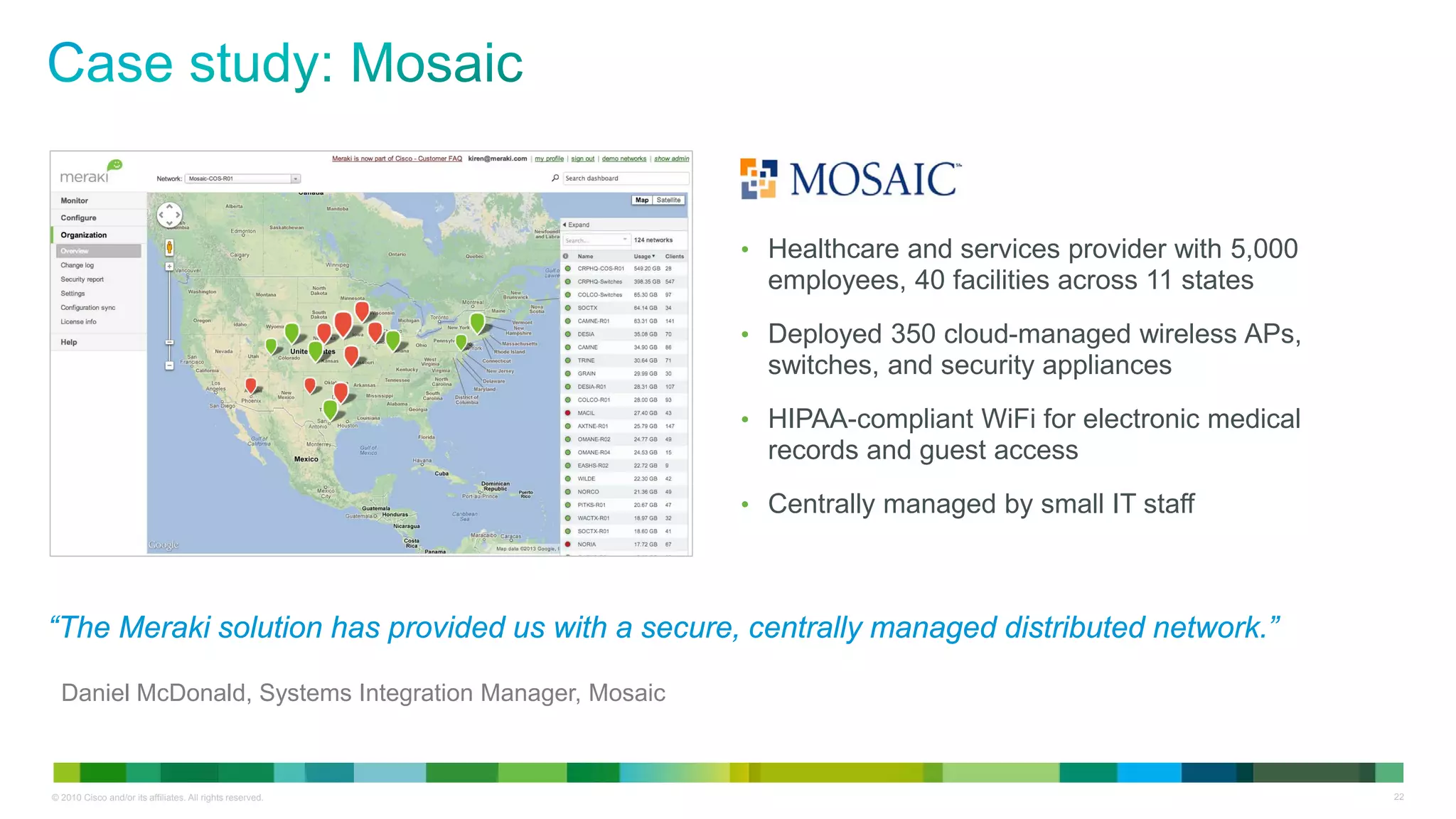 Cisco Meraki Overview | PDF