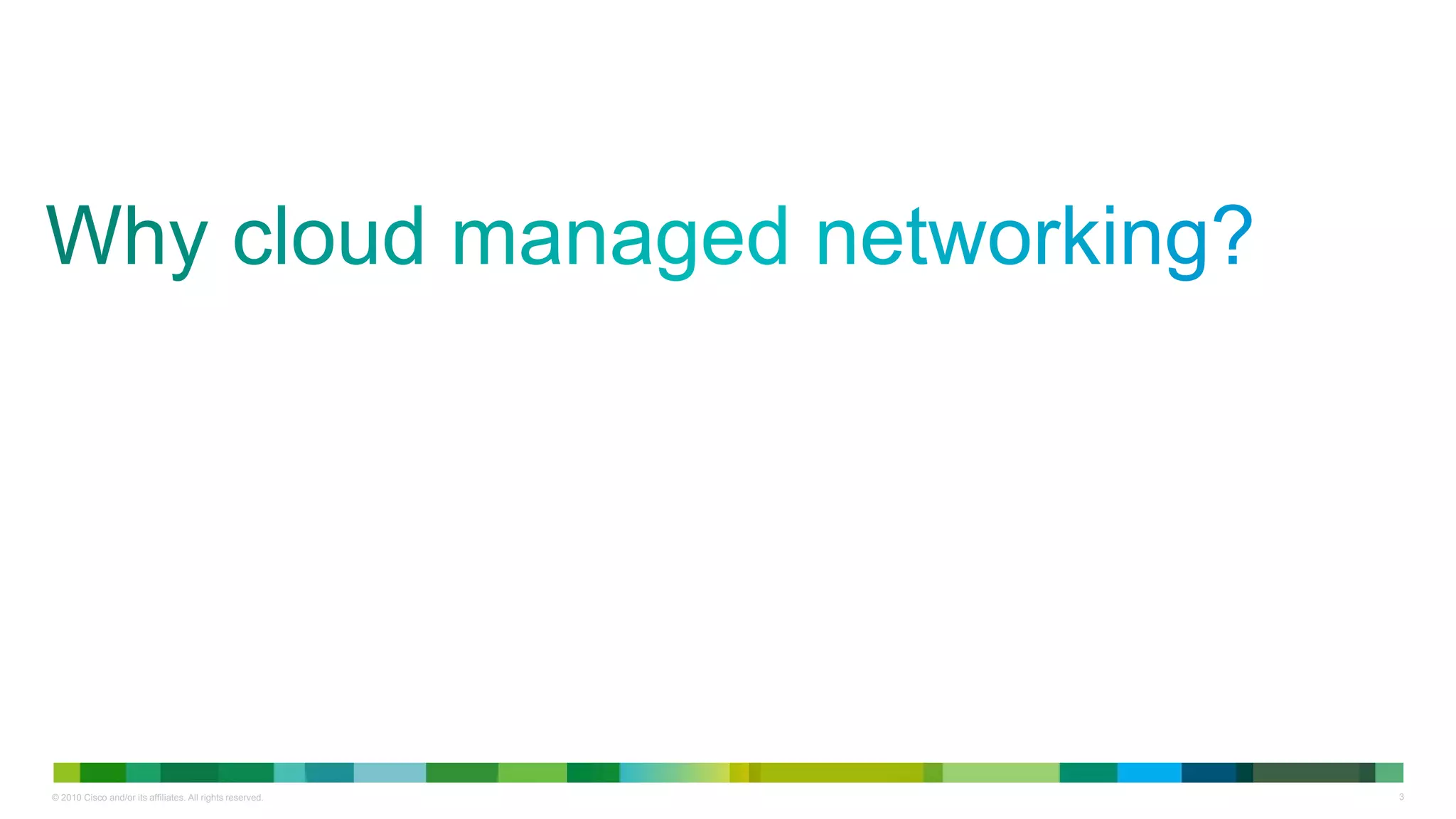Cisco Meraki Overview | PDF
