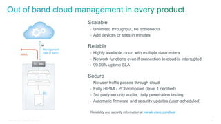 Cisco Meraki Overview | PDF