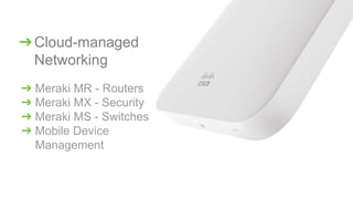 Meraki Company Presentation | PPTX