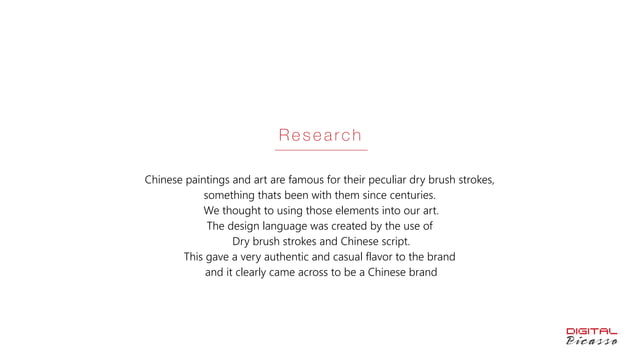 Meraki Chineese QSR Packaging case study | PPT