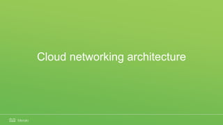 Meraki cloud managed products | PPT