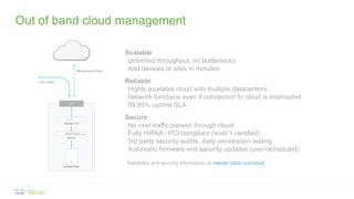 Meraki cloud managed products | PPT
