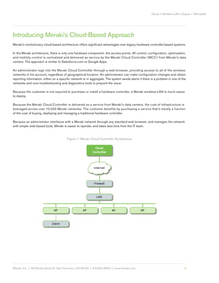 Meraki Cloud Wireless Lan | PDF