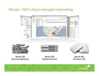 Meraki Company And Product Overview | PDF