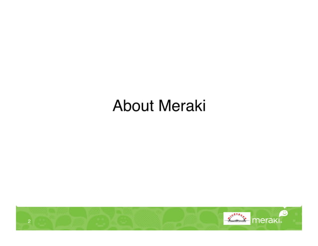 Meraki Solution Overview | PDF | Cloud Computing | Internet
