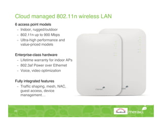 Meraki Solution Overview | PDF