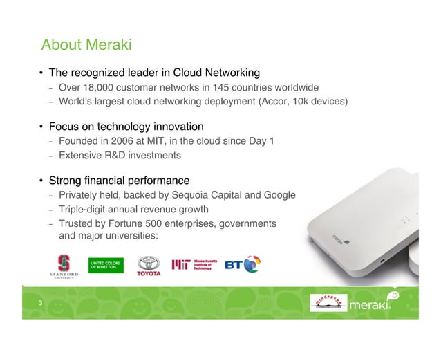 Meraki Solution Overview | PDF | Cloud Computing | Internet