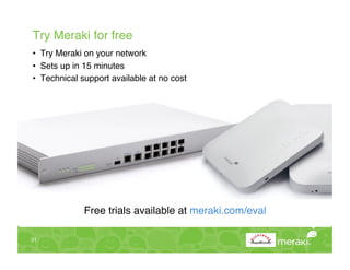 Meraki Solution Overview | PDF