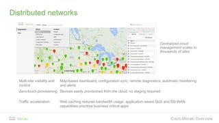 Meraki overview sales deck inside sales | PDF