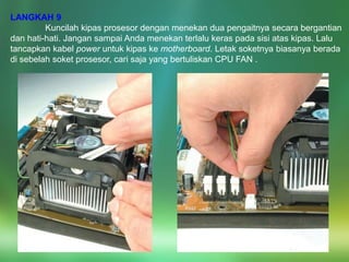 Panduan cara merakit komputer dengan cepat dan mudah | PPT