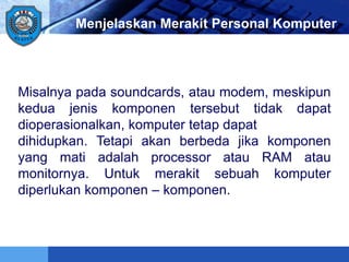 Merakit personal komputer | PPT