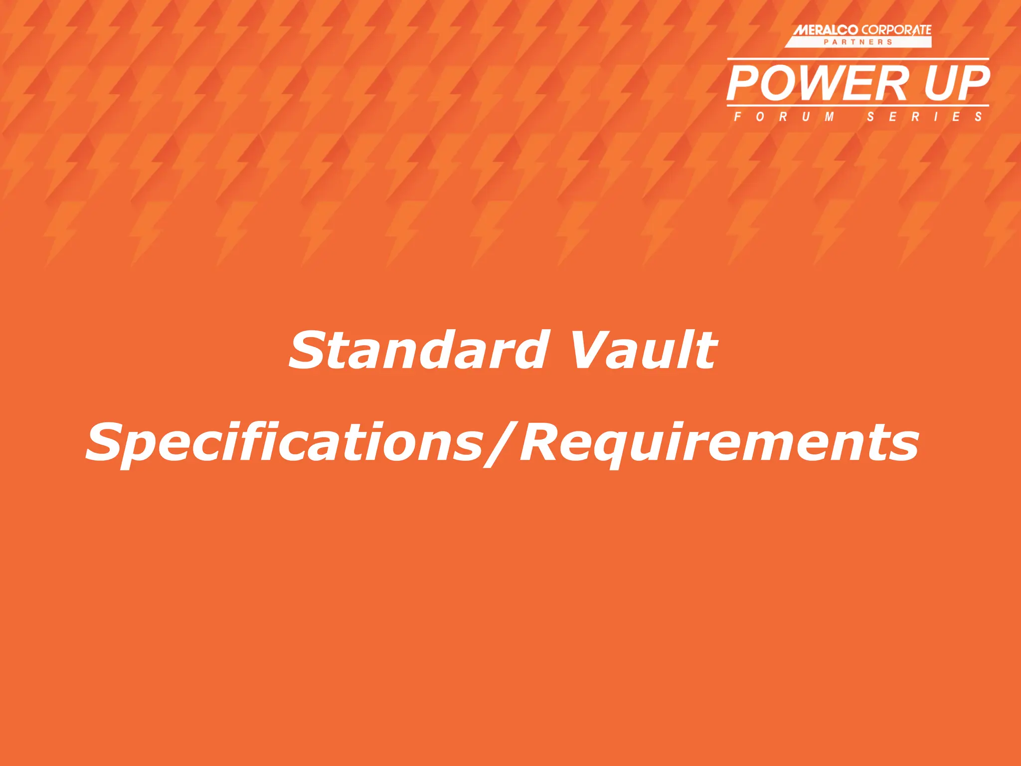 meralco-standards. Electrical design standards containing single line ...