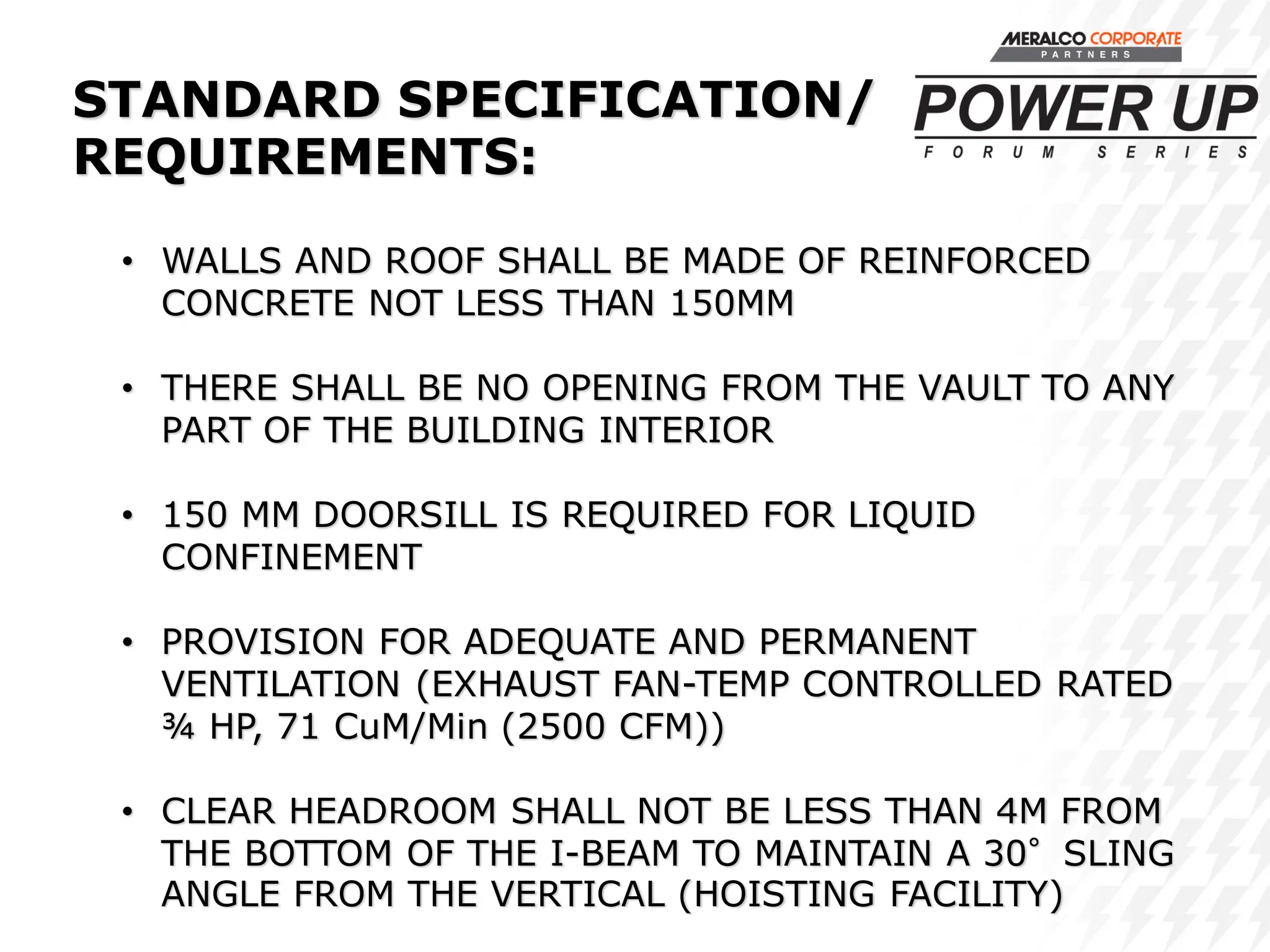 meralco-standards. Electrical design standards containing single line ...
