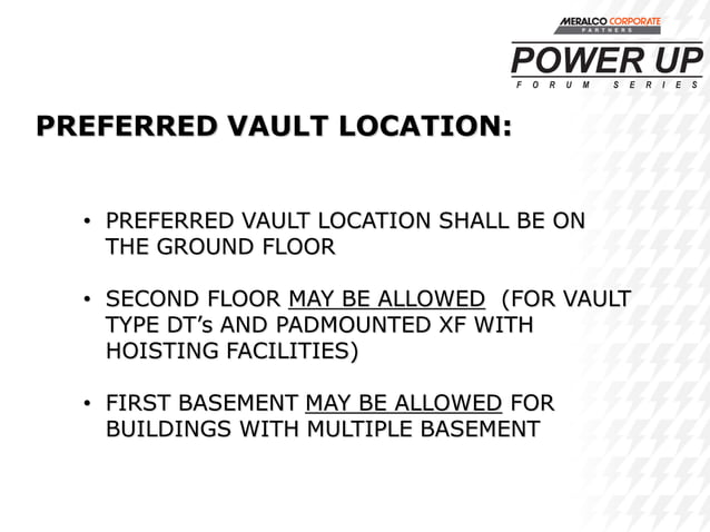 meralco-standards. Electrical design standards containing single line ...