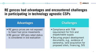 MERALCO's Experience in Procuring Supply from Renewable Energy Sources ...