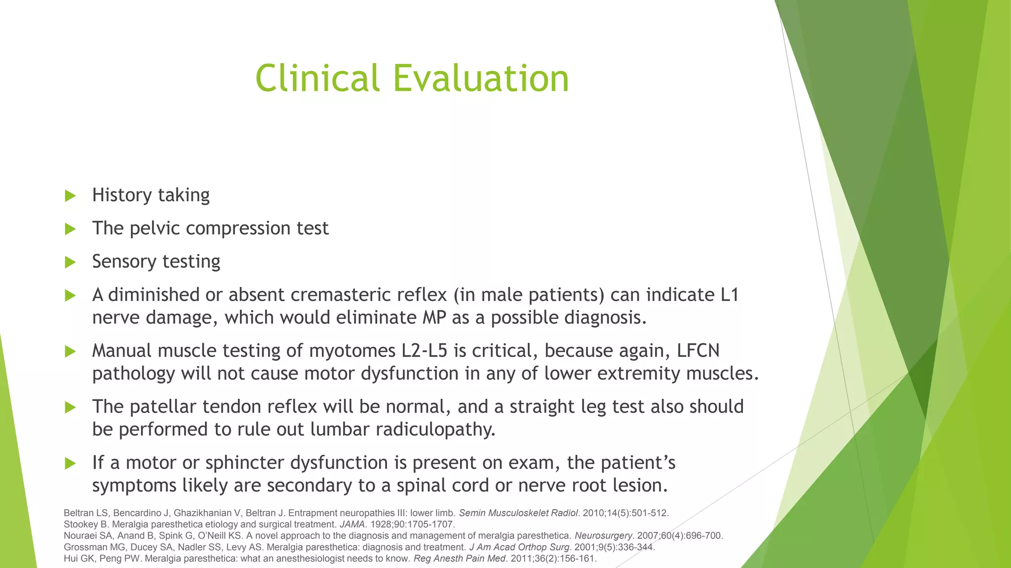 Meralgia Paresthetica | PPTX