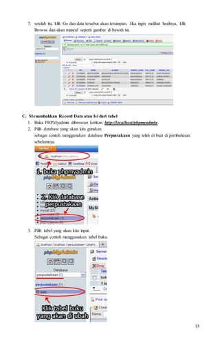 Merancang web database_content_server | PDF