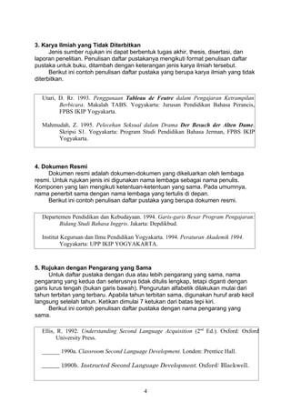 Merangkum dan mengutip dalam penulisan karya ilmiah | DOC