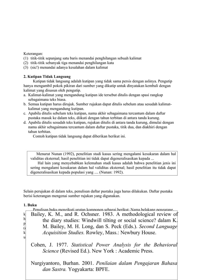 Merangkum dan mengutip dalam penulisan karya ilmiah transparansi | DOC