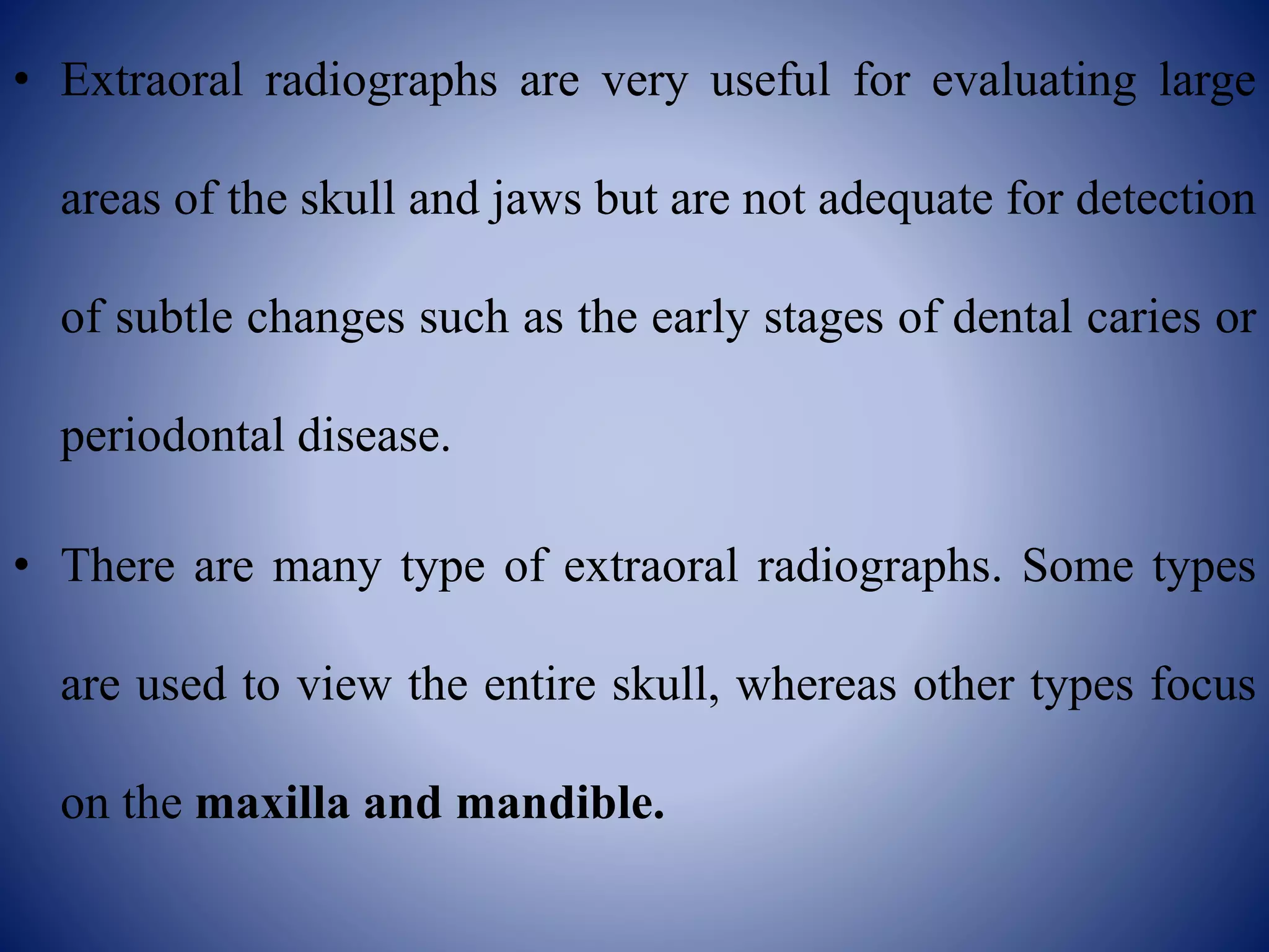 landmarks and interpretation in extraoral radiography | PPTX