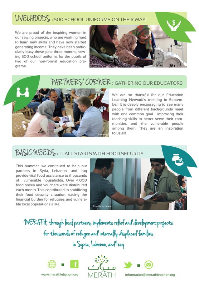 MERATH - Quarterly highlights - Q3 2017 | PDF