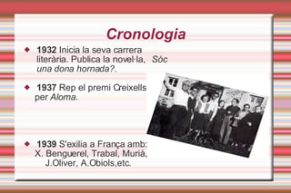 Mercè Rodoreda | PPT