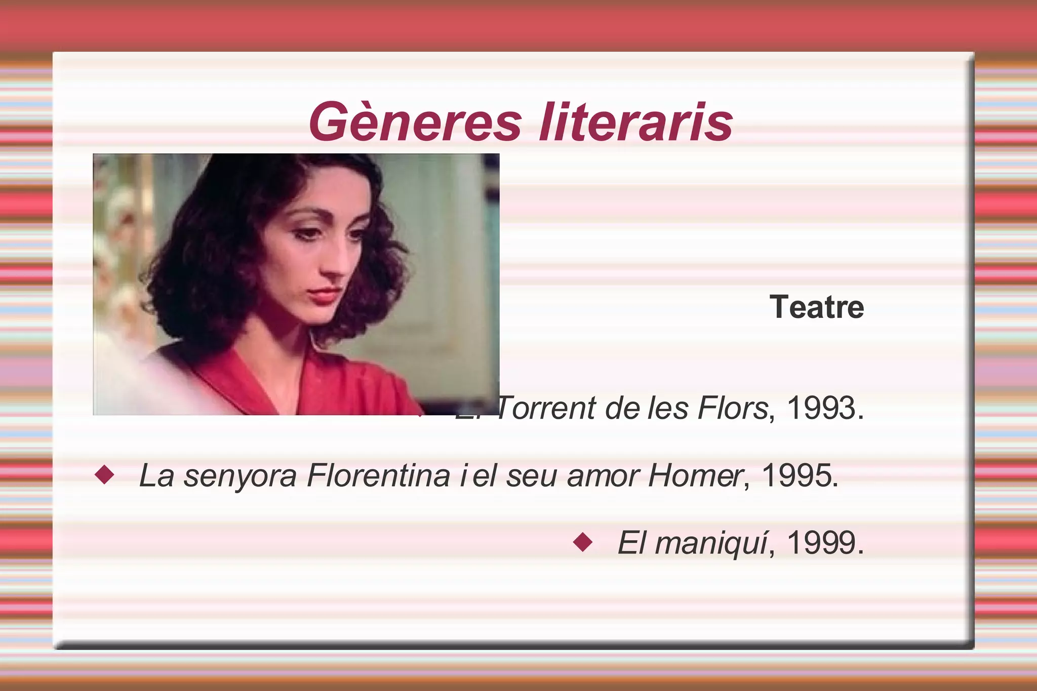Mercè Rodoreda Cronologia | PPT