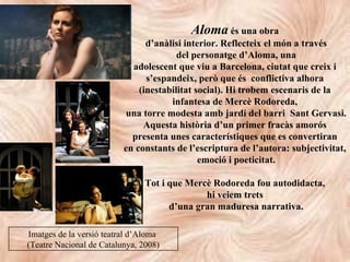 Mercè Rodoreda. Obra narrativa, pintura, biografia | PPT