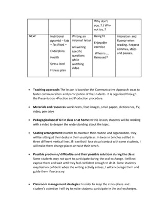 Mercado lesson 4 - passed | PDF