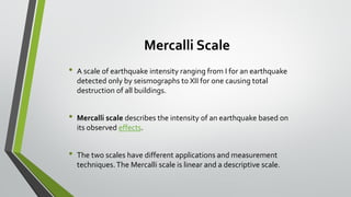 Mercalli Scale Pictures