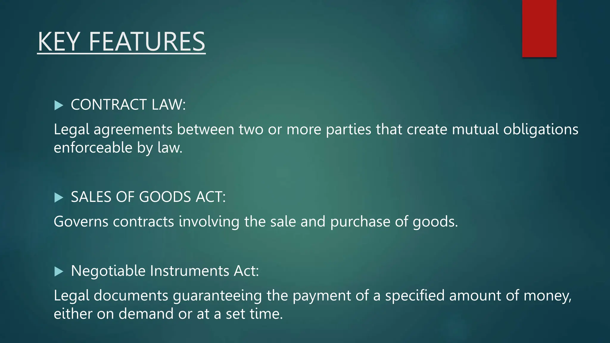 Mercantile Law Presentation Of Mercantile Law Pptx