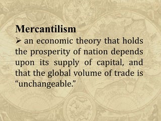 Feudalism and Mercantilism | PPTX