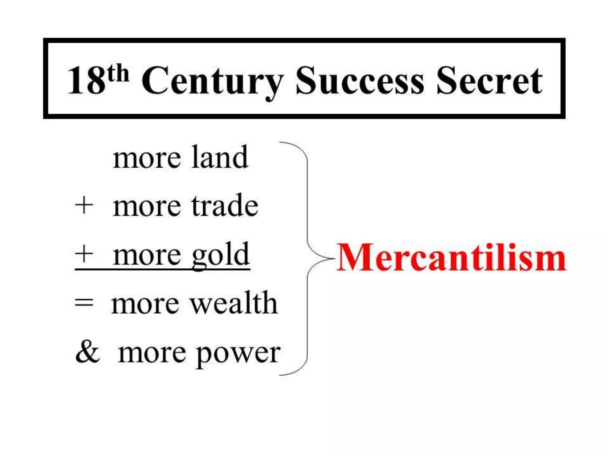 International Trade Theory : Mercantilism | PPTX