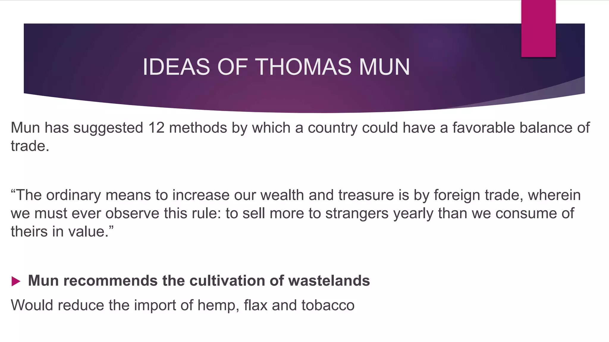 Mercantilism & Institutional School | PPTX