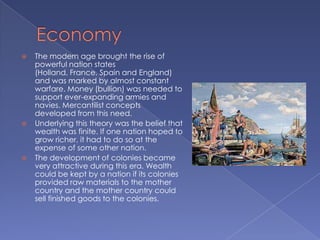 Mercantilism during 18th century 1 | PPTX