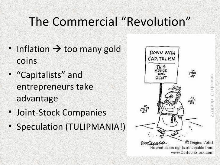 Commercial Revolution Sentence