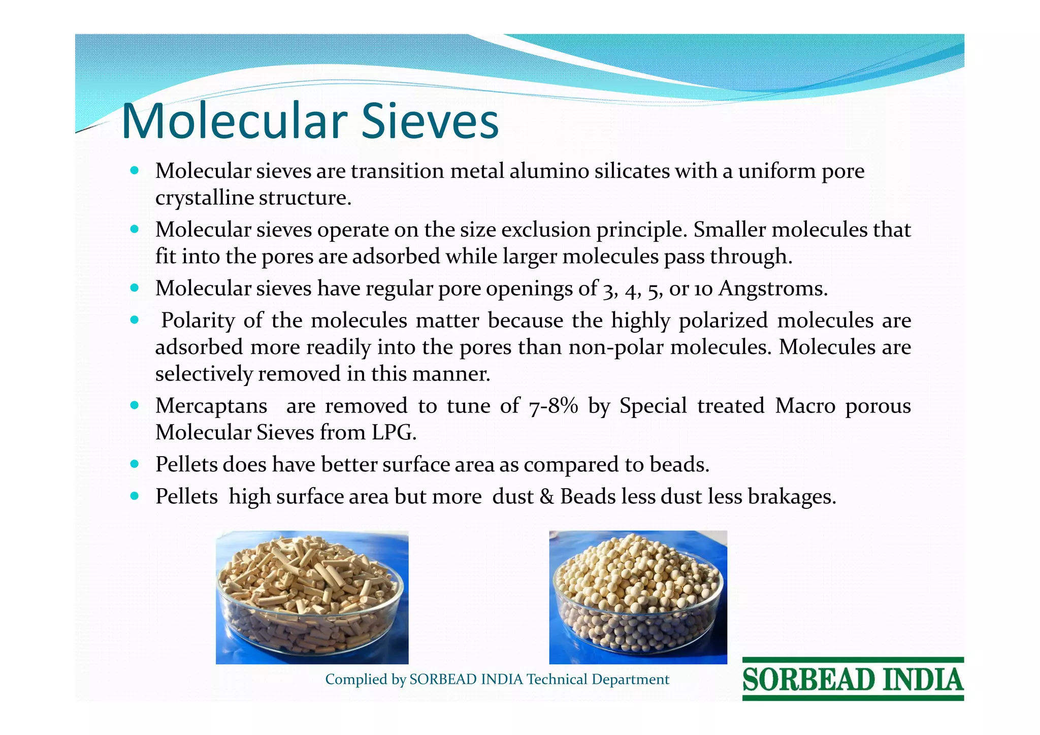 Molecular Sieve Mercaptans Removal from LPG | PDF