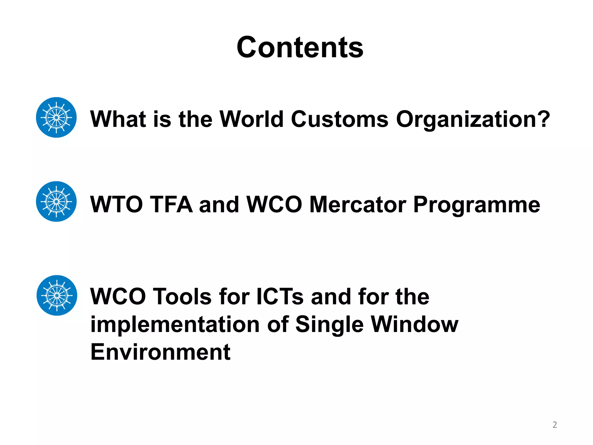 Mercator programme_WCO_SWC2016 | PDF
