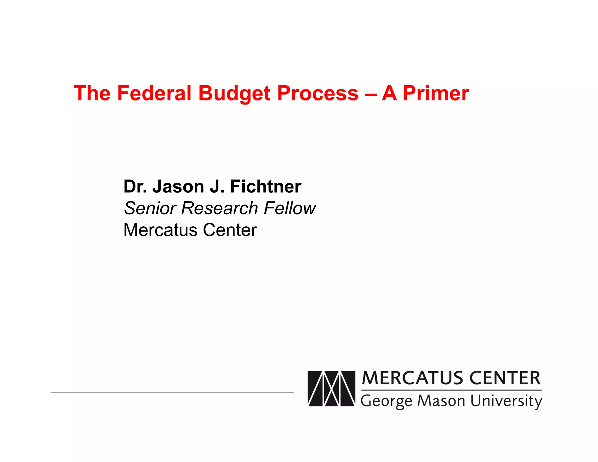 Making the Federal Budget | PDF