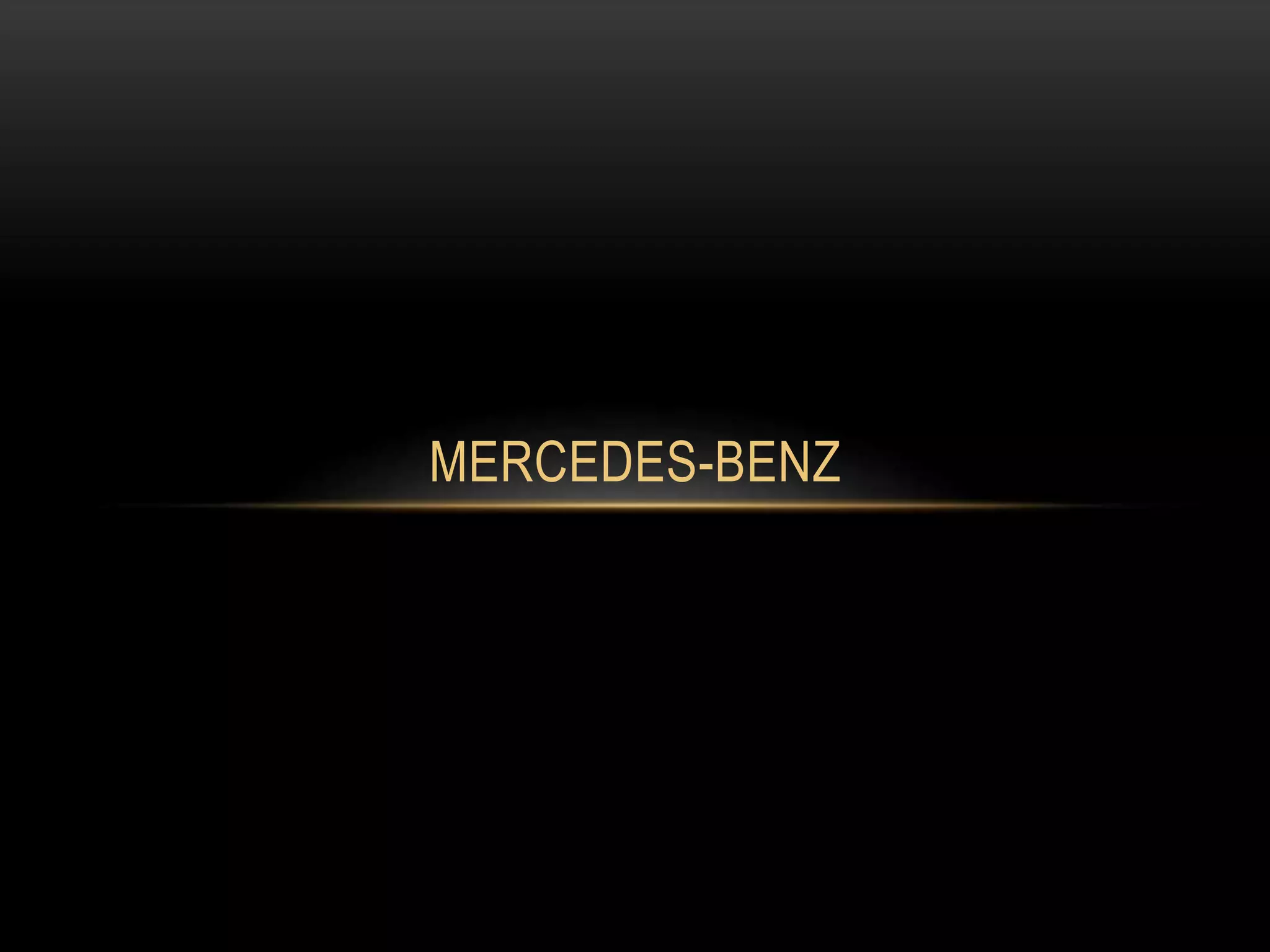 S-Class Sedan, Mercedes Benz | PPTX