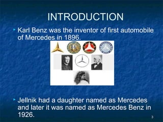 Mercedes benz e-class ppt | PPT