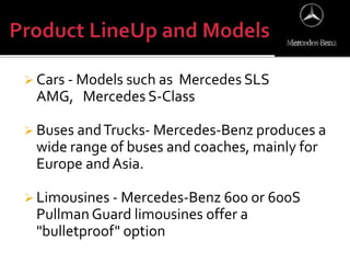 Mercedes benz ppt | PPTX