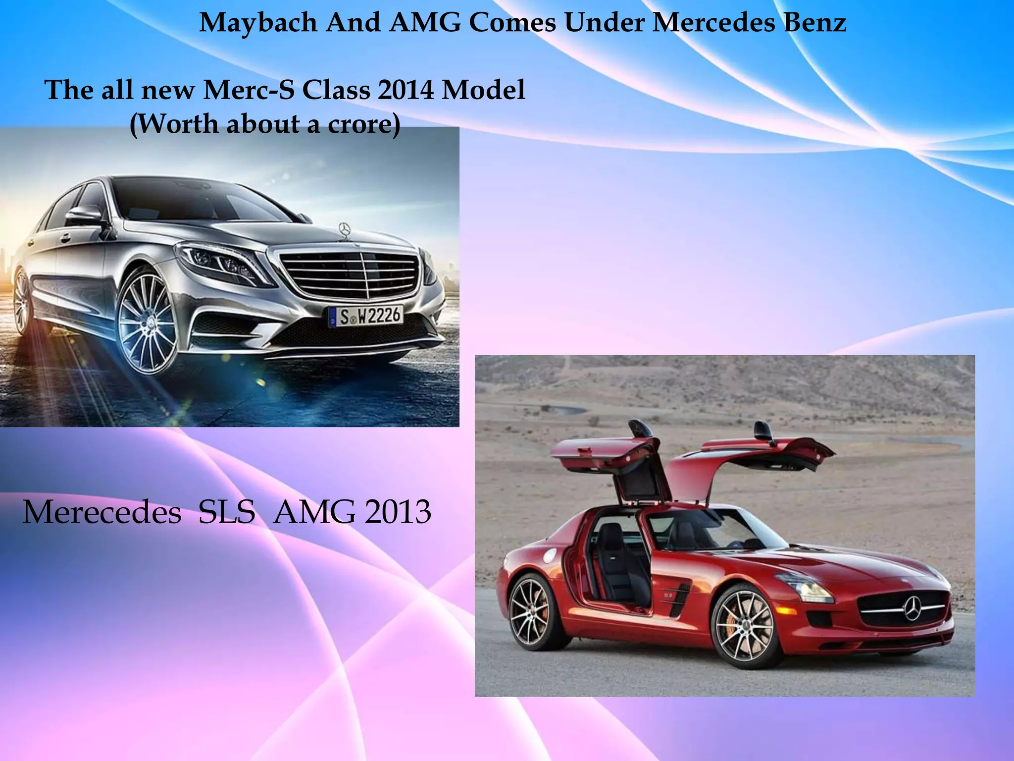 Mercedes Benz Business Plan Presentation | PPTX