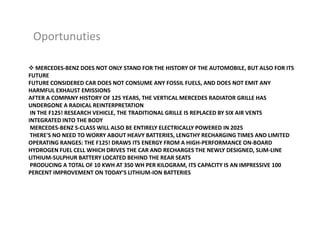 Mercedes benz SWOT analysis | PPTX