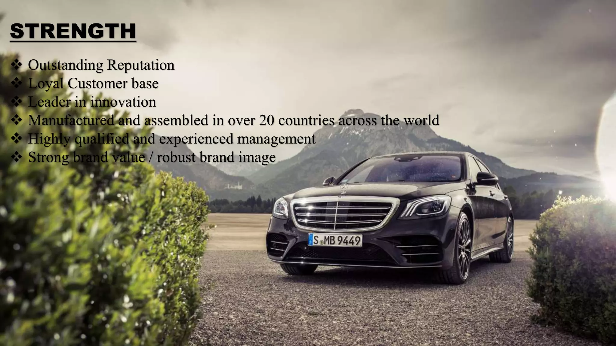 Mercedes-Benz Brand Analysis | PPTX