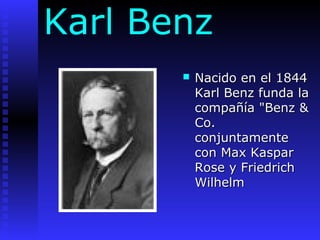 Historia de Mercedes benz presentacion corta hasta 2006 | PPT