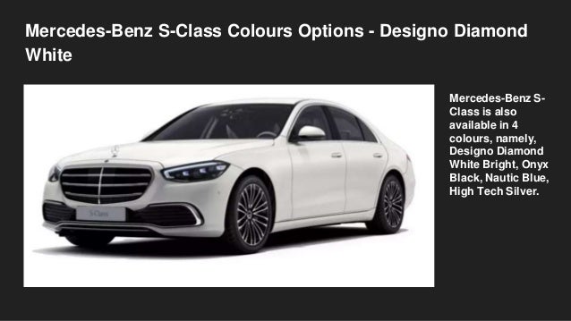 Mercedes Benz S-class everything you need to know | PPTX