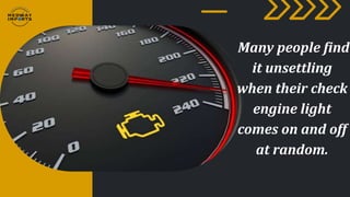 Mercedes Check Engine Light Goes On And Off Randomly Here's What You ...