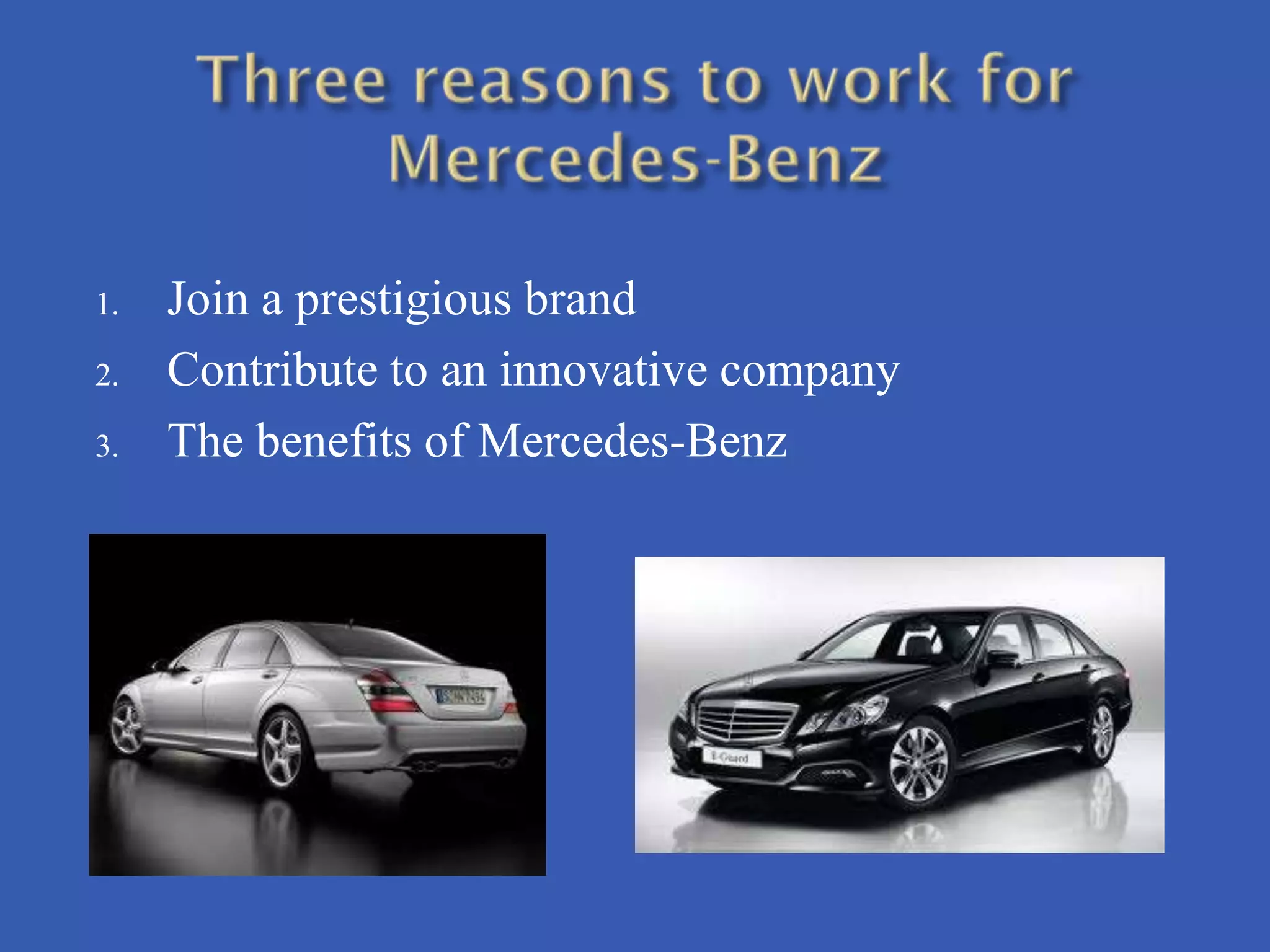 Mercedes Benz PowerPoint | PPTX